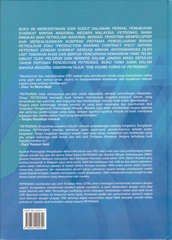 Books – Young Turks, Tuah Jebat di PETRONAS, Datuk Ismail Hashim | Wata ...